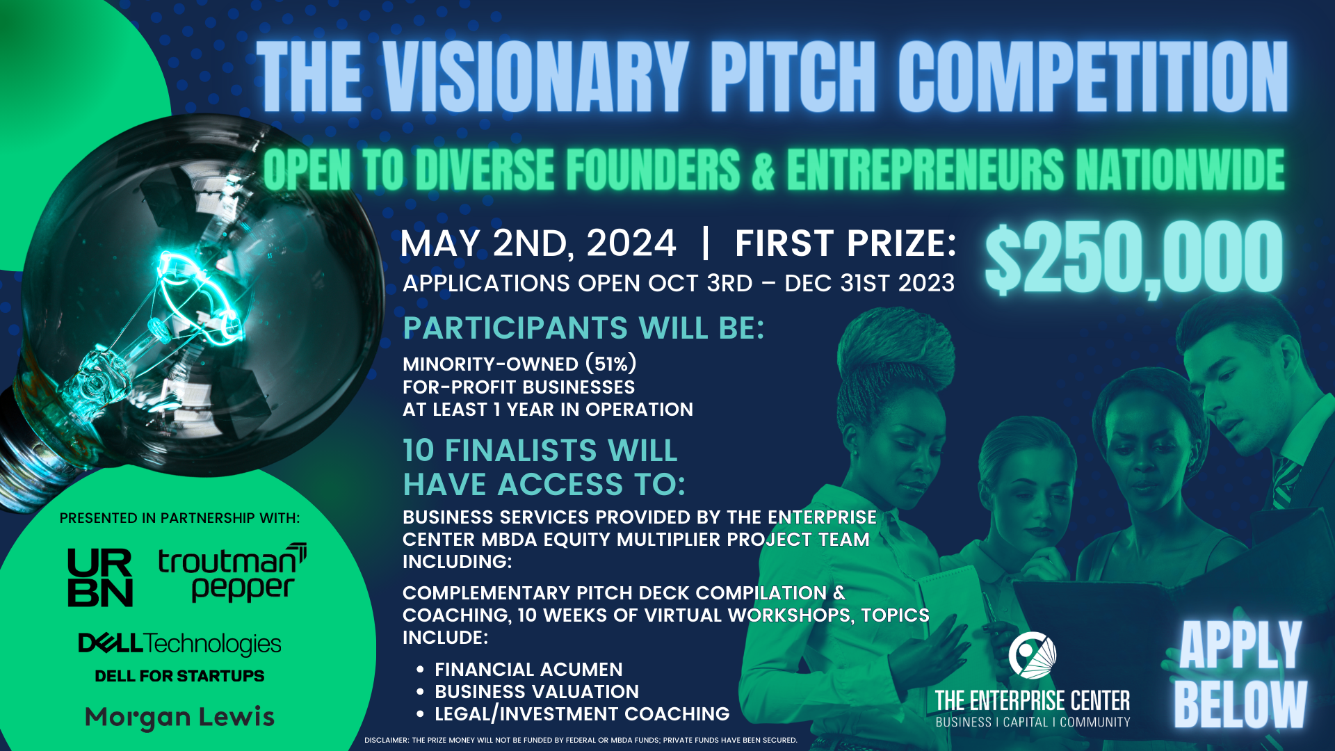 The Visionary Pitch Competition | The Enterprise Center